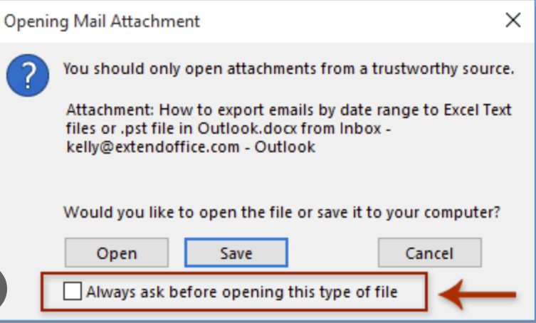 Opening a MS Word attachment - Microsoft Q&A