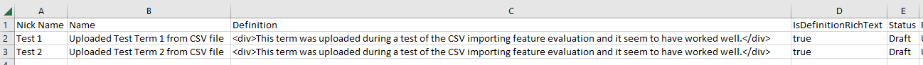 How to import a quoted csv file into Purview's glossary? - Microsoft Q&A