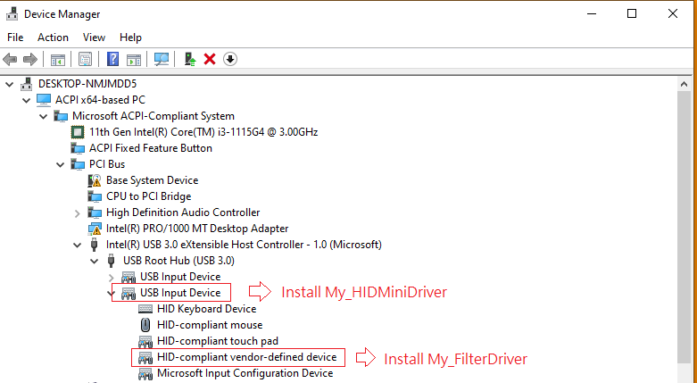 How can filter drivers send IOCTL_HID_SET_FEATURE request to hidusb/HID ...
