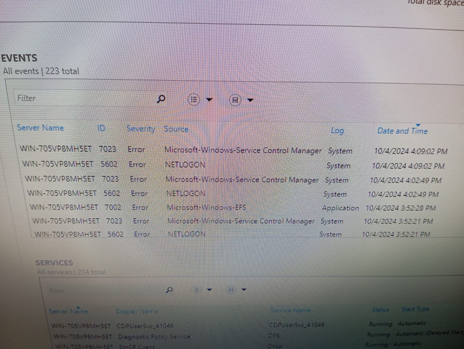 Unable to start the Netlogon Service On DC - Microsoft Q&A