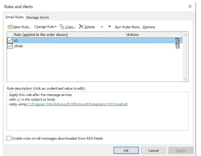 Auto-reply to specific emails based on words in the subject (but not ...