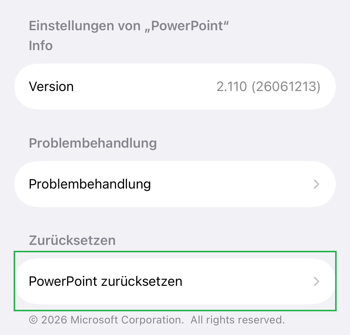 Keine Anmeldung in der Powerpoint App für iOS - Microsoft Q&A
