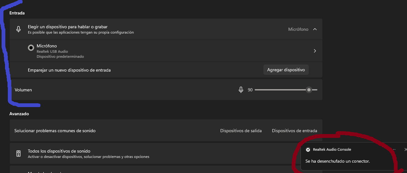 Como soluciono problema de microfono en entrada jack (realtek usb audio ...
