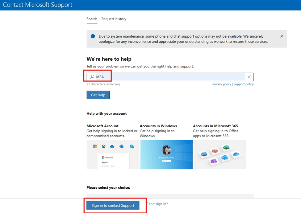 Account recovery request...denied - Microsoft Q&A
