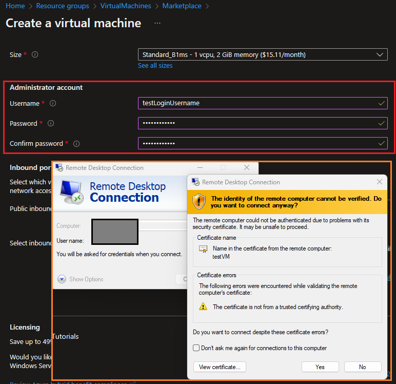 Can't sign in to my VM - Microsoft Q&A