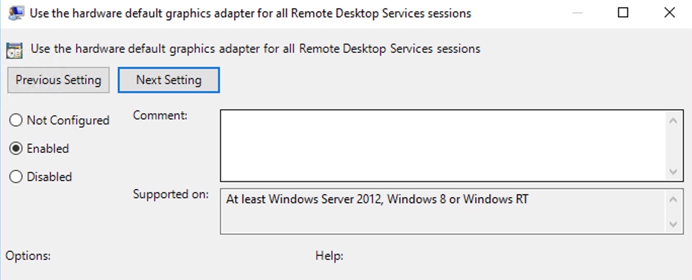 How do I scale or define a Remote Desktop for Hyper-v VM that is ...