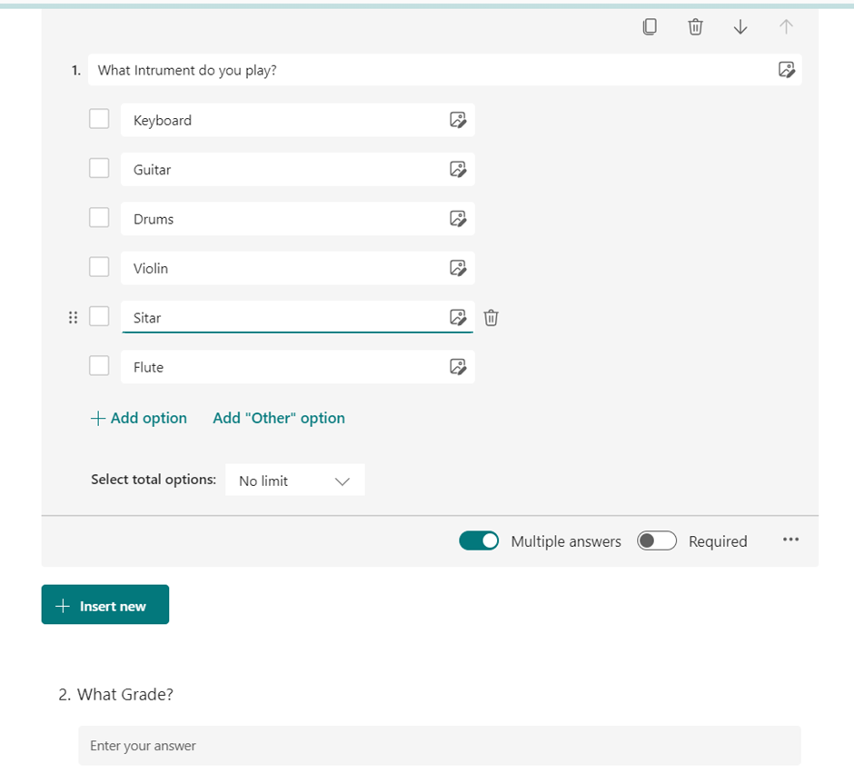 Branching help in Microsoft forms - Microsoft Q&A