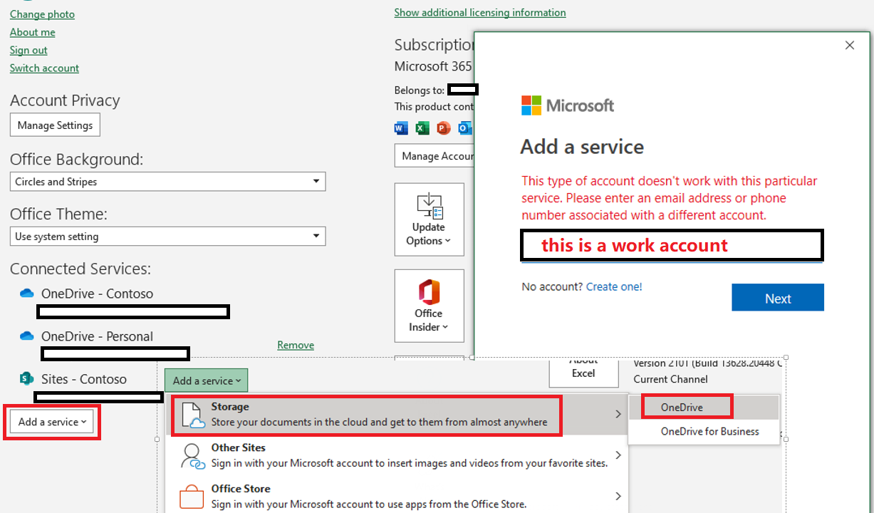 Office 365 Add a Service button - Microsoft Q&A