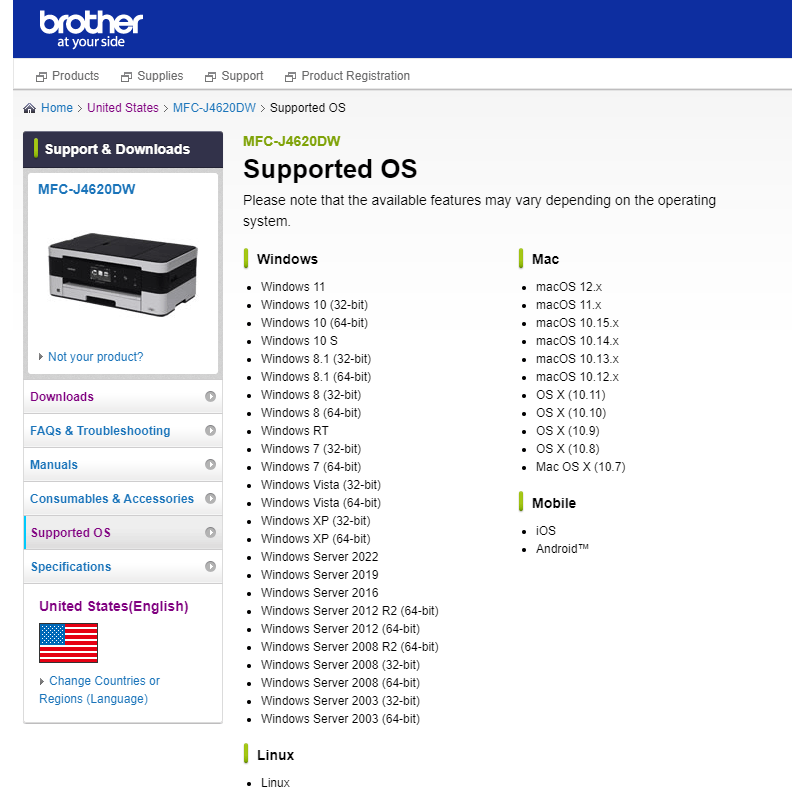 Error when installing Brother Printer on Surface Pro 11 snapdragon ...