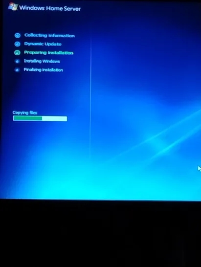 Blue screen windows home server - Microsoft Q&A