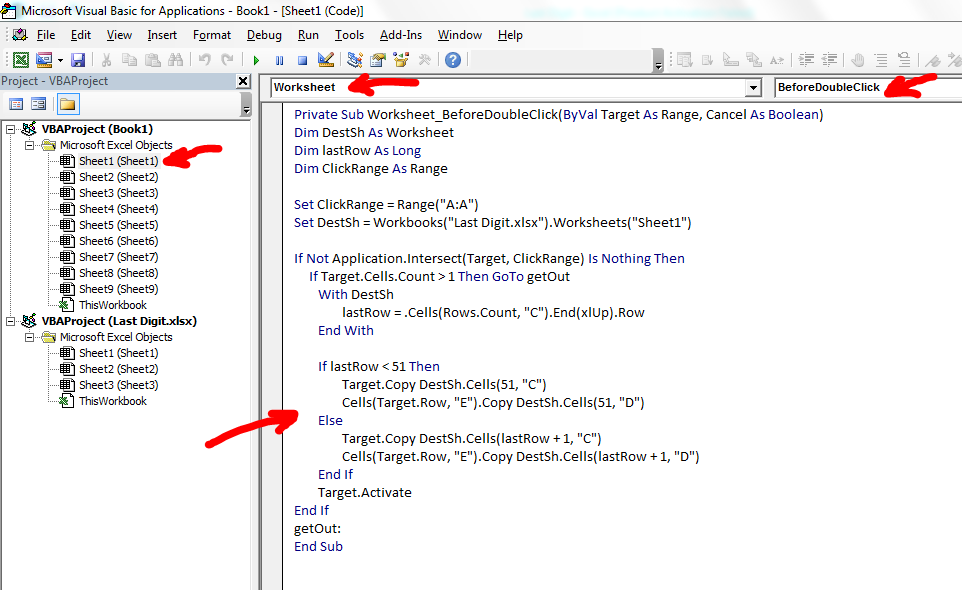 Excel Button to copy single cell date from 1 sheet in one workbook to ...