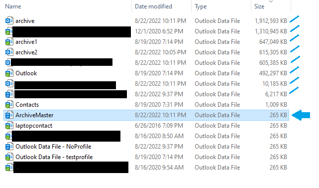 Merging several archives in Outlook Data Files - Microsoft Q&A