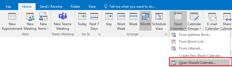 I have a user who cannot see many shared calendar on Outlook 2016 but ...