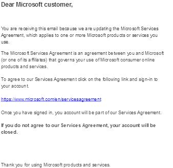 "Microsoft account unusual sign-in activity" email - phishing ...