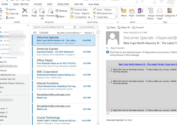 Outlook Email Display - Microsoft Q&A