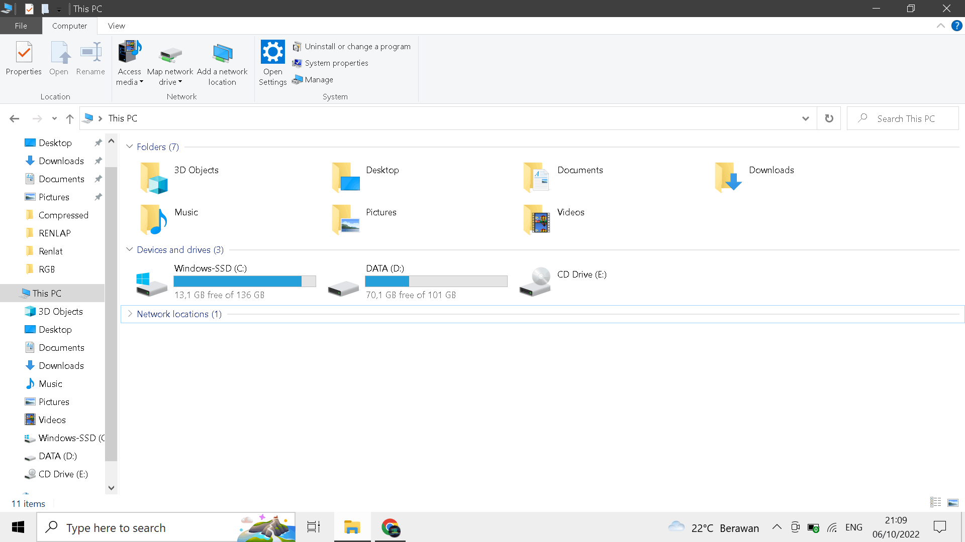 full storage after system restore - Microsoft Q&A