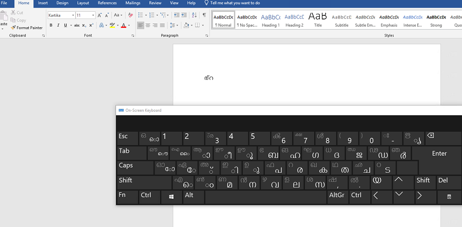 malayalam font problems - Microsoft Q&A