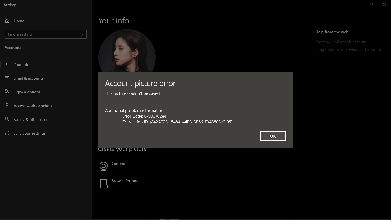 User Account Pictures - Microsoft Q&A