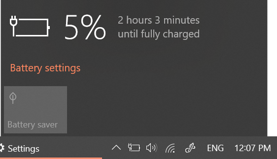 Laptop battery stuck at 5% no matter what i do - Microsoft Q&A