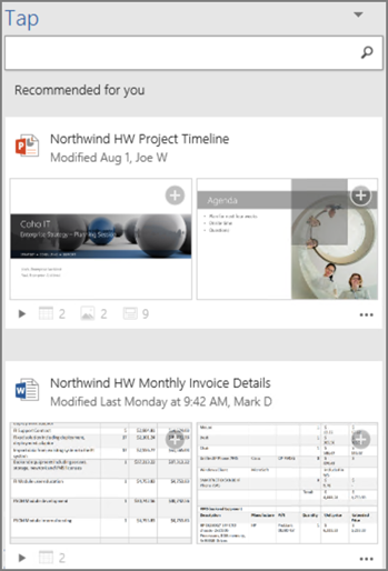 NEW! Use Tap in Word 2016 and Outlook 2016 to repurpose relevant ...