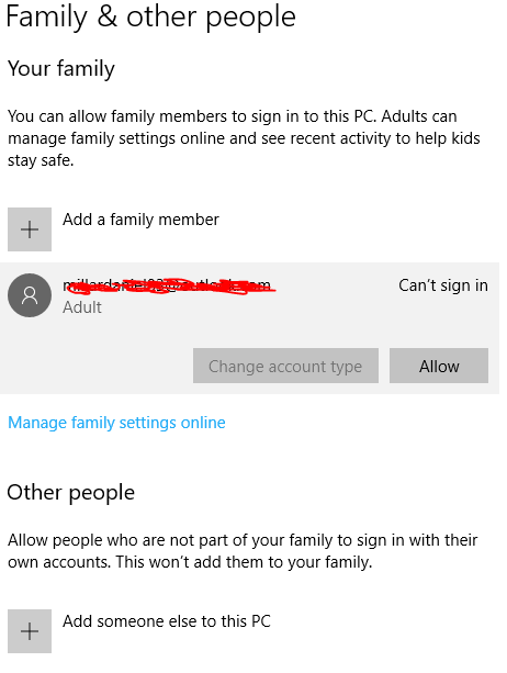 Not In A Family But Family Features Are Still Enabled On My Computer ...
