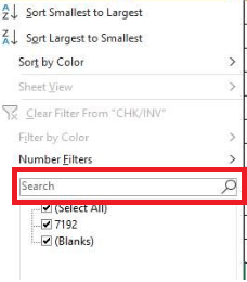 Excel Online - Filter Search - Microsoft Q&A