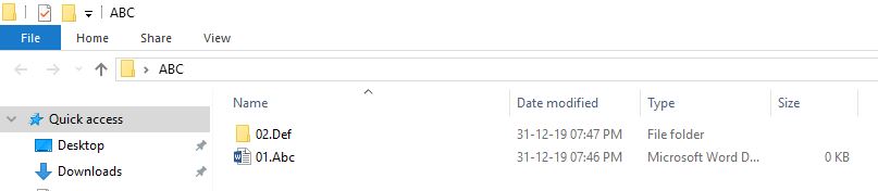 Sorting files and folders numerically - Microsoft Q&A