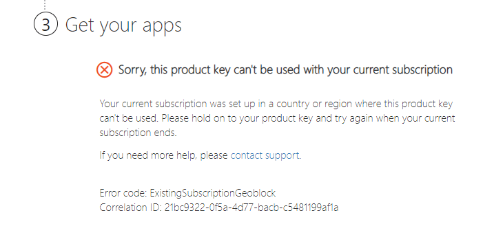 Microsoft 365 product key problem - Microsoft Q&A