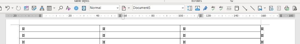 Office 365 word and table columns not synchronizing with ruler ...