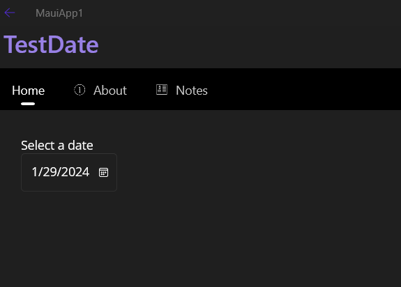 How do you get DatePicker to show the initial date correctly - Microsoft Q&A