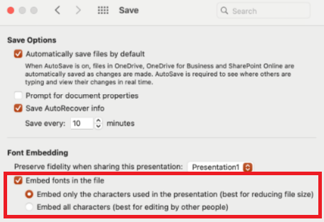 Power point doesn't let me embed a font - Microsoft Q&A