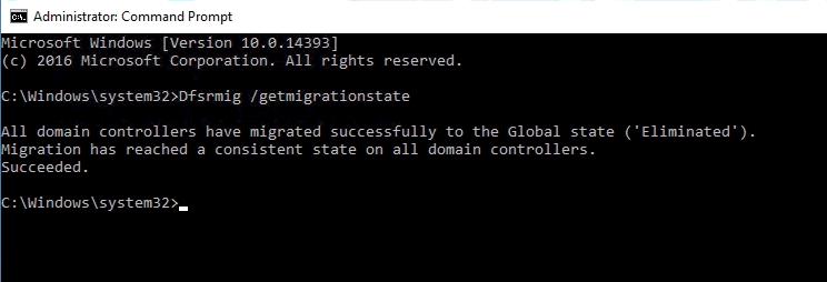 FRS migration to DFSR, SYSVOL not deleted - Microsoft Q&A