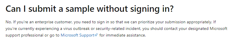 How To Submit To Microsoft For Analysis Via Powershell And Graph Microsoft Qanda