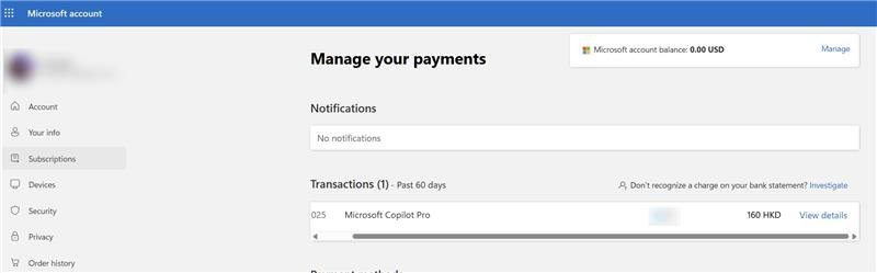 Money taken oht twice - Microsoft Q&A