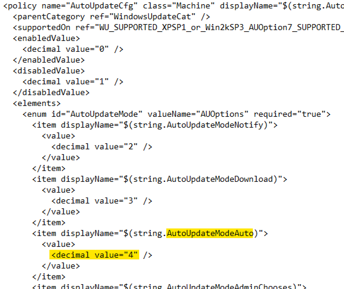 WSUS GPO "4 - Auto download and schedule the install" not working ...