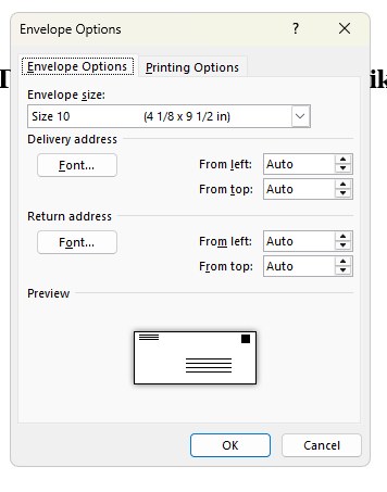 No dialog box for mailing - Microsoft Q&A