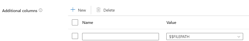 Add Derived Column With The Content Of The File Name That Triggered The Data Factory Pipeline