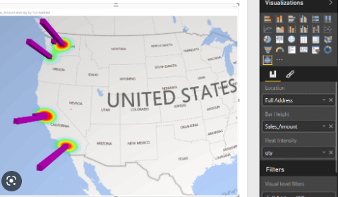 How can I add 3d bar chart layer on icon map in power BI? I want to ...