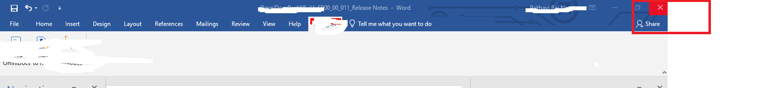 Event on close icon for Office Word ,Excel and PowerPoint - Microsoft Q&A