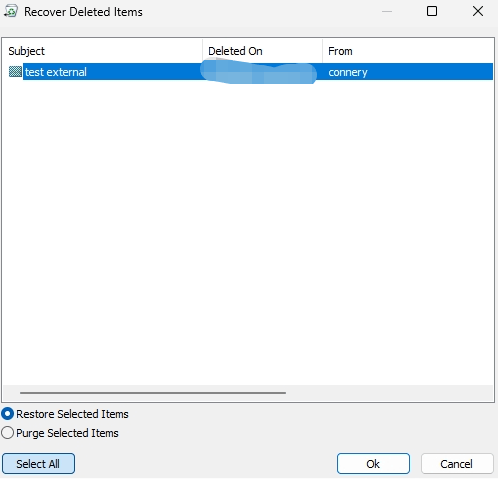how do i recover deleted sent emails in classic outlook - Microsoft Q&A