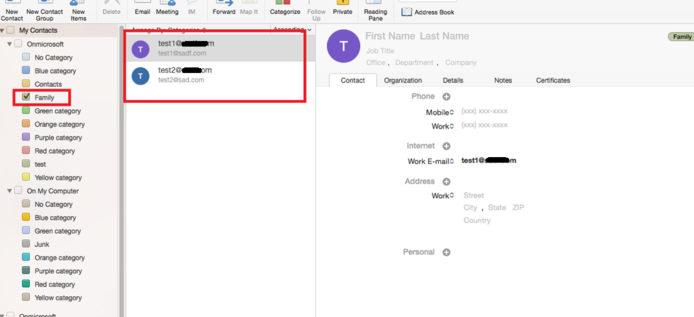 How do I easiest copy and paste email addresses into another window ...