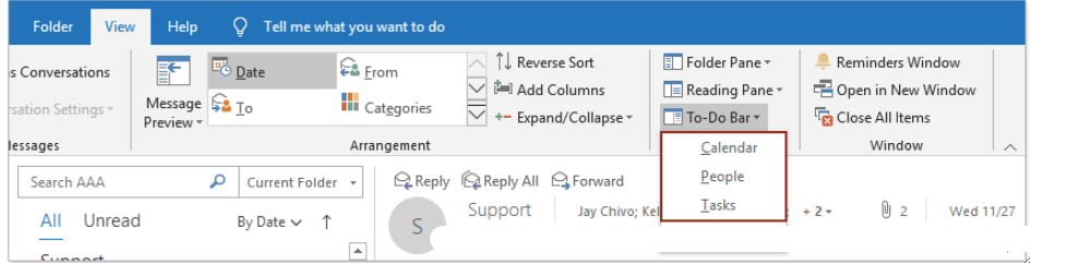 How do I combine my calendars in the main outlook screen where the e ...
