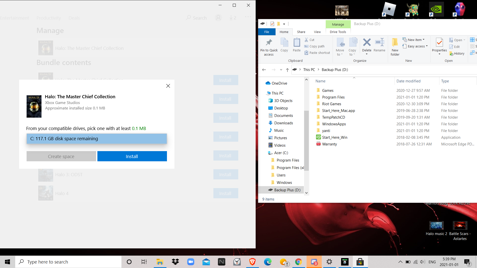 Why is does my d: drive not show up in drives for my microsoft store ...