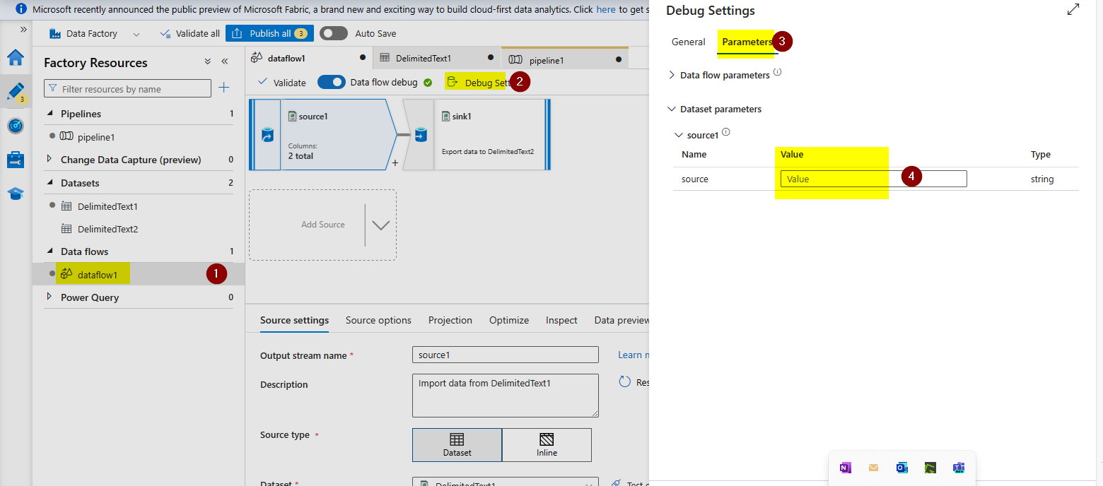 Troubleshooting data flow debug mode - Microsoft Q&A