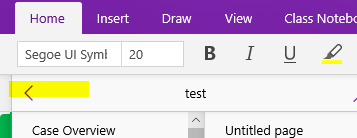 OneNote View — how to change to vertical view - Microsoft Q&A