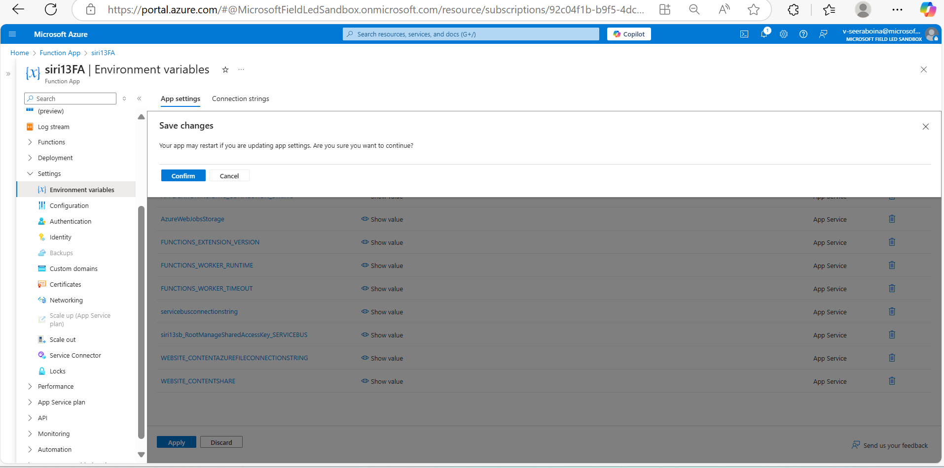 How to extend timeout of Azure Python Function with env variables ... How to extend timeout of Azure Python Function with env variables ...
