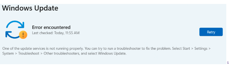 Windows Update Not Working - Microsoft Q&A