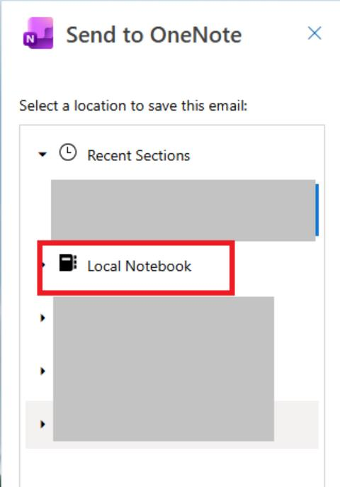 Outlook 2409 "Send to OneNote" locations changed - Microsoft Q&A