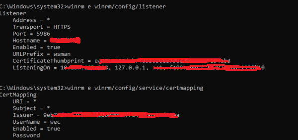 Winows Event Collector between server in workgroup - Microsoft Q&A