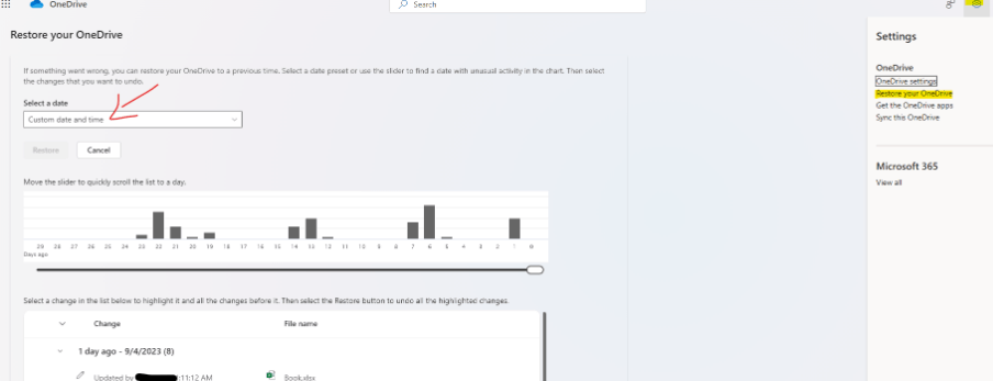 OneDrive files being deleted or moved. - Microsoft Q&A